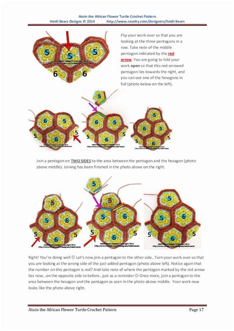 Atuin The African Flower Turtle Crochet Pattern