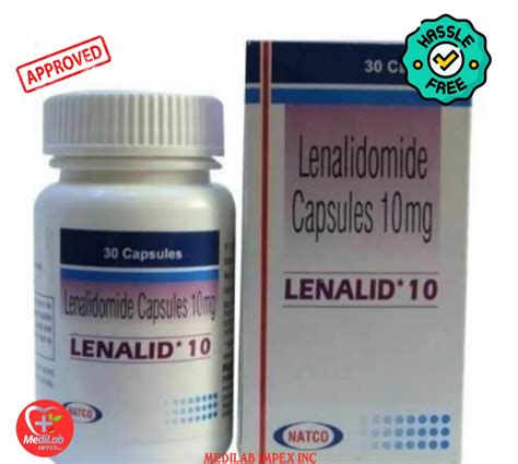 Lenalidomide Capsule 10mg At ₹ 600bottle Nagpur Id 2852589699962