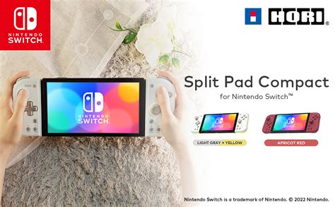 Hori Split Pad Compact Handheld Controller For Nintendo Switch Apric