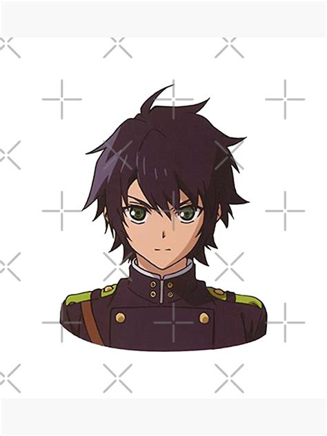 Yuichiro Hyakuya Owari No Seraph Poster For Sale By Moel Art Redbubble