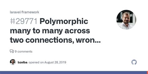 Polymorphic Many To Many Across Two Connections Wrong Connection Is Used On Pivot Table
