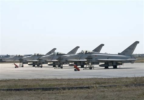 Itaf Ef2000 12 Squadron Operations At Gioia Del Colle Eurofighter Typhoon