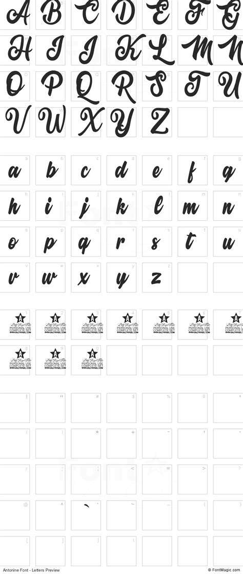 Antonine Font Fontmagic