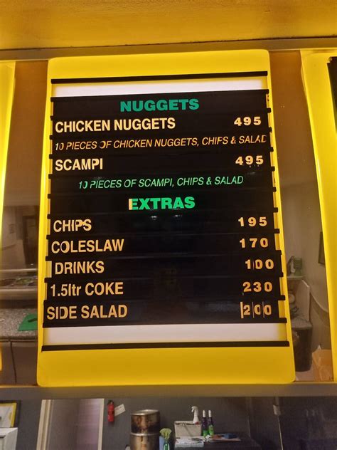 Menu At Fresh Bite Pizzeria Belper 7 Market Pl