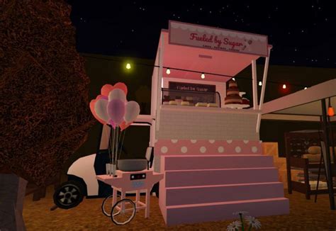 Roblox Bloxburg Sweet Desserts Truck ♡ In 2023 Cafe Decal Codes