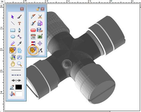 place a 3d object