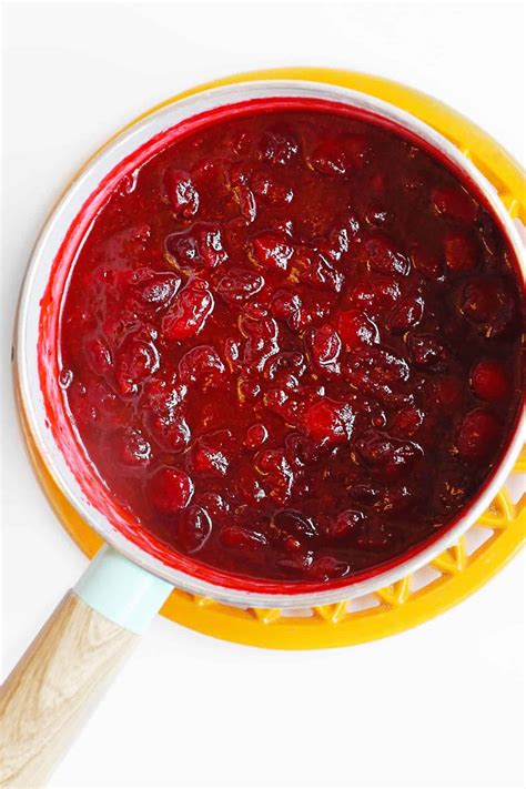 Perfect Whole Berry Cranberry Sauce Recipe 3 Ingredients Rhubarbarians