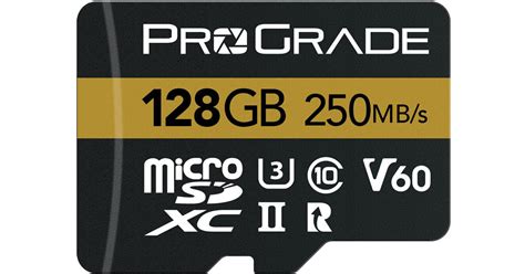 ProGrade Digital GB UHS II MicroSDXC Memory Card