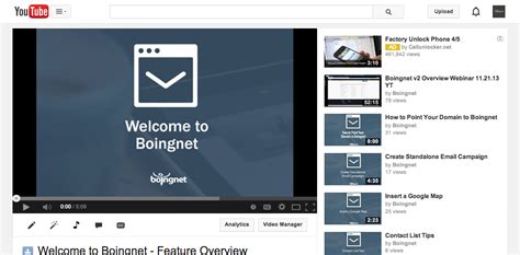 Embed A Video Into A Landing Page Boingnet