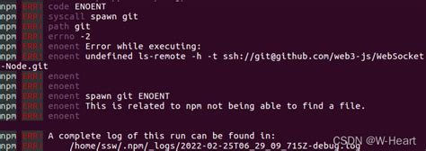 安装 Truffle Hdwallet Provider 时报错 Npm Err Code Enoent 解决办法 Csdn博客