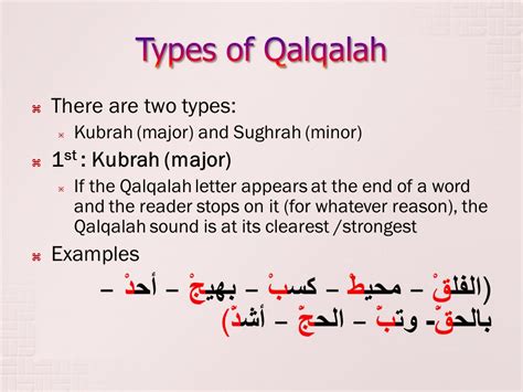 5 Qalqalah Letters Falocasa