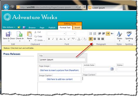 Consistent Content Authoring In SharePoint Rich Text Editor Waldek Mastykarz