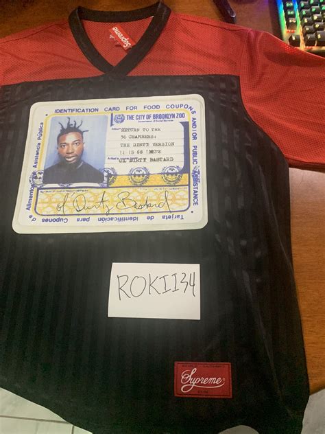 Supreme Supreme Odb Jersey Grailed