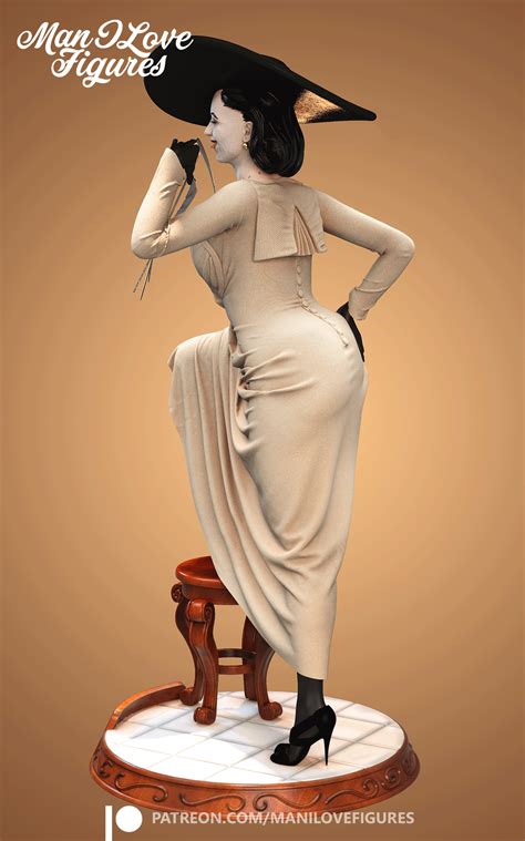 3d File Lady Dimitrescu Full ♀️ ・3d Printable Model To Download・cults