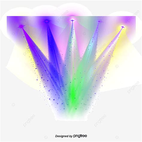 무대 일러스트 조명 밤에 분수 단계 무대 조명 Png 일러스트 및 Psd 이미지 무료 다운로드 Pngtree
