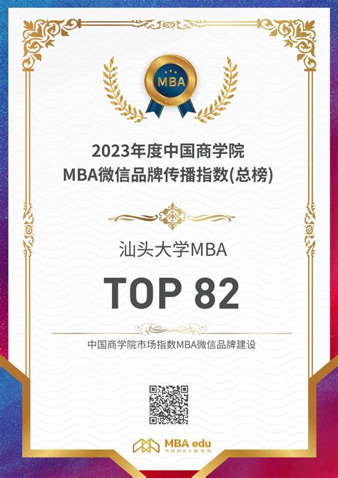 喜讯丨汕头大学商学院获2023央广网mba教育年度大会多项荣誉 汕头大学mba教育中心