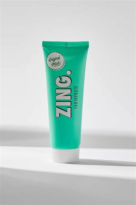 Zing Original Mint Whitening Toothpaste Urban Outfitters Uk