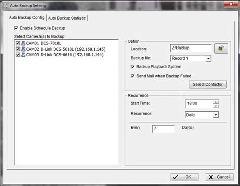 How To Auto Backup Settings With Email Alert Dcs 250 D Link How To Auto Backup Settings With Email Alert Dcs 250 D Link