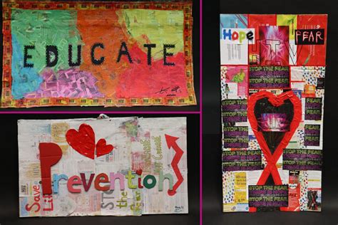 Promoting Hiv Testing Week With Powerful Student Art South And City