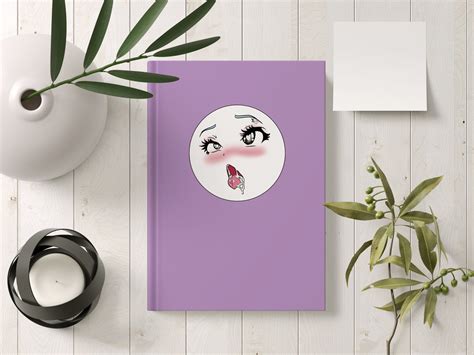 Sticker Anime Ahegao Face Etsy