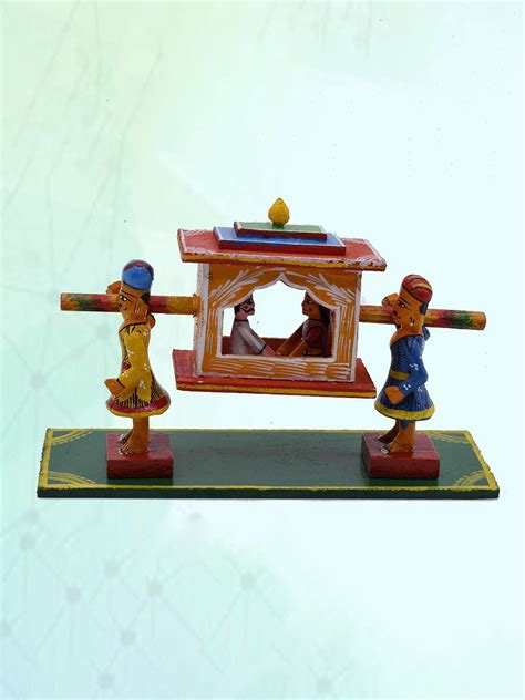 Traditional Kondapalli Palanquin Pallaki Bomma Kondapallibomma