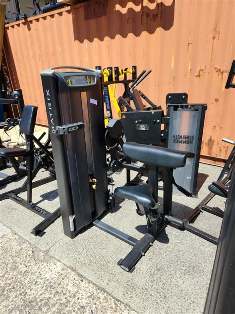 Matrix Bicep Curl Pin Loaded Gym Solutions