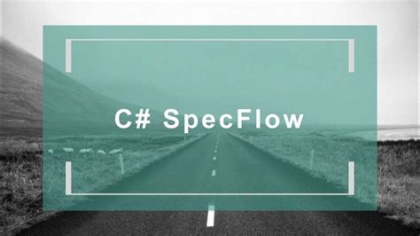 C Specflow Youtube