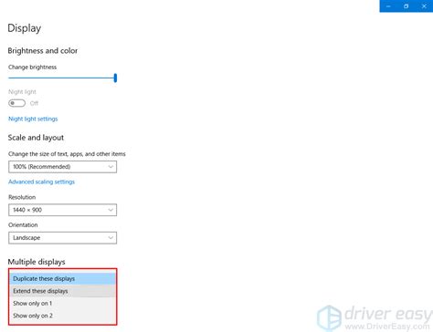 How To Set Up Your Second Monitor In Windows 7 8 And 10 Driver Easy