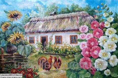Картина украинский пейзаж купить в Украине Картины маслом Картины