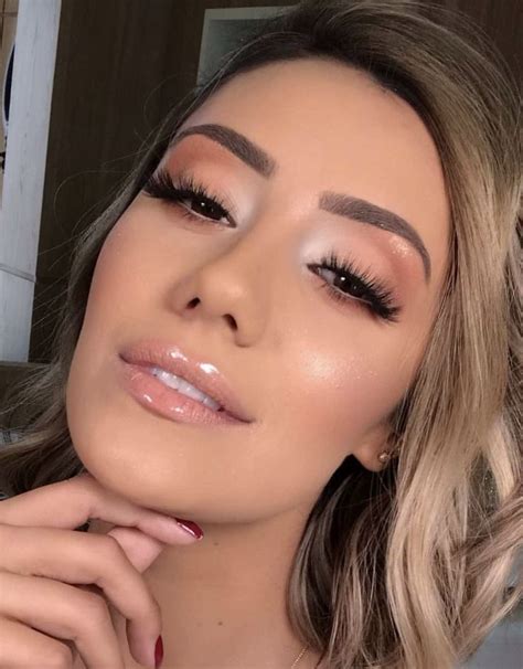 Natural Full Glam Ideias De Maquiagem Maquiagem Para Noivas Maquiagem Madrinha