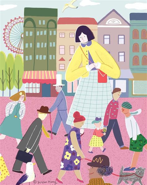 Big City Girl Art Print — Yinfan Huang