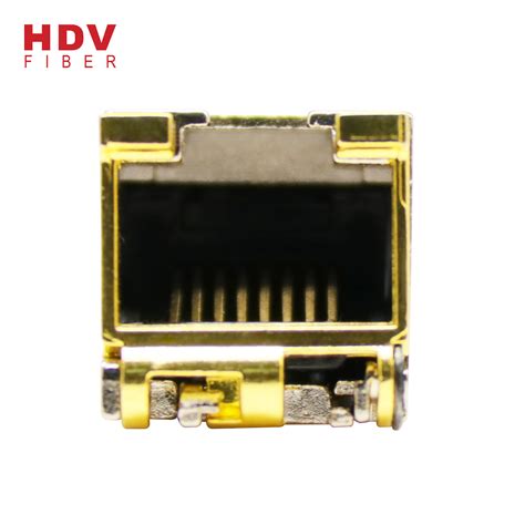 China Sfp Module One Port Rj45 10 100 1000M Base T 100m Optical