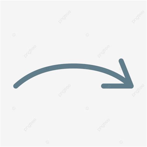 Arc Arrow Vector Hd Images Arc Clockwise Arrow Forward Direction