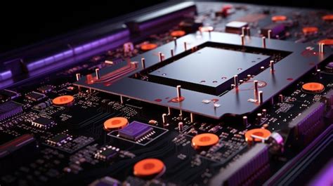 Premium Ai Image A Microchip For A Computer Data Protection Chip