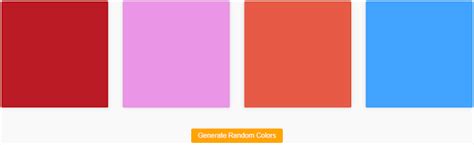 javascript generating random colors with javascript c java php