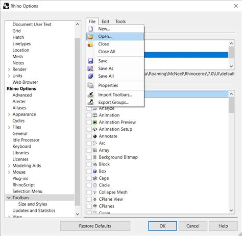 resource file types food4rhino