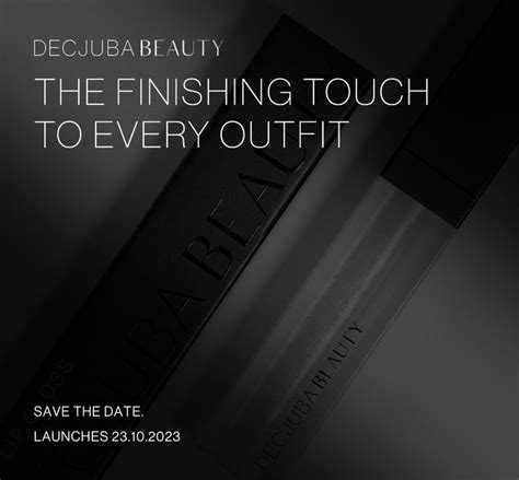 Decjuba Beauty Coming Soon Decjuba