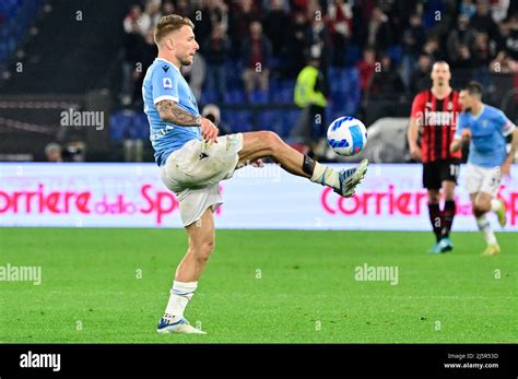Ciro Immobile Ss Lazio During The Italian Football Championship