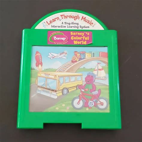 Mattel Learn Through Music Cartridge Barneys Colorful World Sing Along