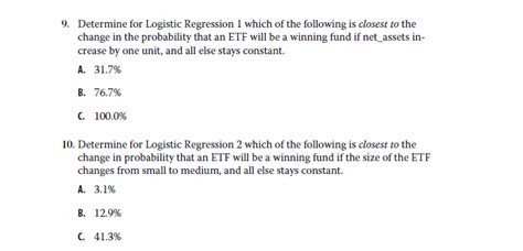 Qm Extensions Of Multiple Regressions Logistic Regression Eocq R Cfa