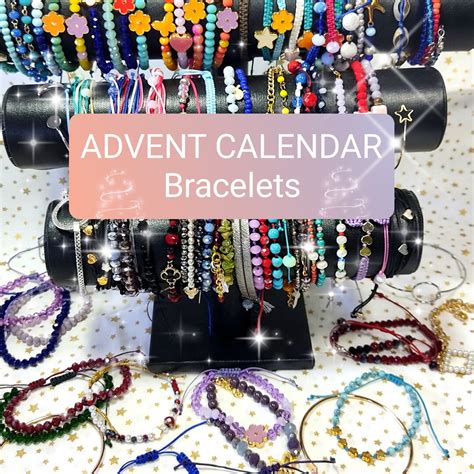Bracelet Advent Calendar Christmas Bracelet Mystery Box Etsy