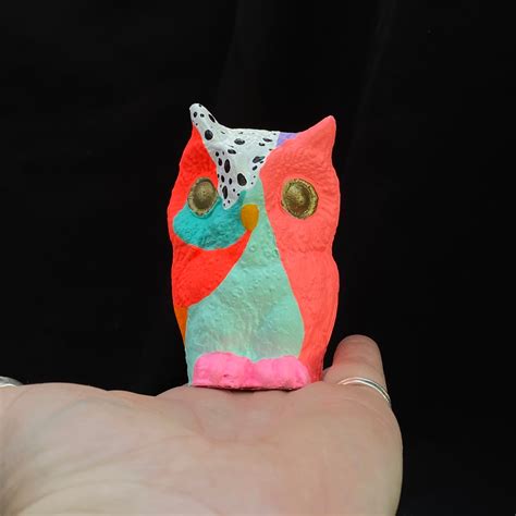 Modern Artifact Metal Owl Artifacts Of Joy