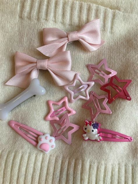 Feimeow In 2023 Kawaii Hair Clips Kawaii Accessories Hello Kitty Items
