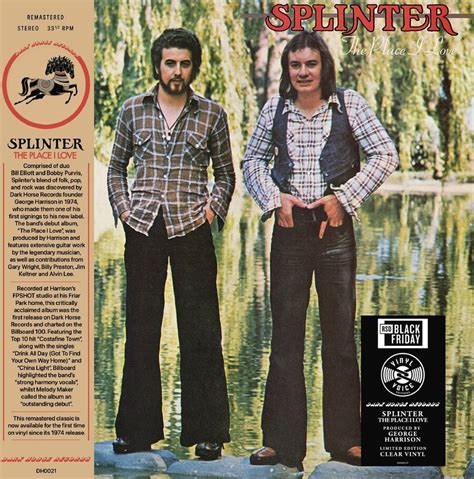 Splinter The Place I Love Vinyl Lp Best Buy