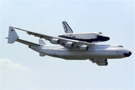 A Soviet Buran Spaceplane Being Transported 1989 The Buran World