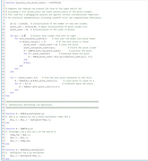 Solved I Have A Code For Matlab And It Gives Me This Error Chegg