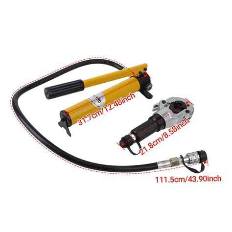 T Hydraulische Presszange V Kontur Hydraulik Crimpzange Radialpresse Kupferrohr EBay