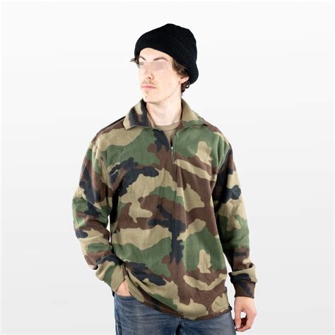 French Cce Woodland Pullover Fleece Jacket Kommandostore