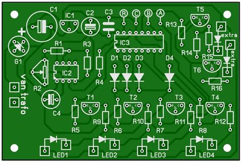 Elektronica Hobby Blog Van Jos Verstraten Artikelen Nabouw Led Looplicht Voor Modelbouw