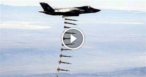 Us F 35b Fighter Jet Conducts First Ever Airstrike Fighter Jets World